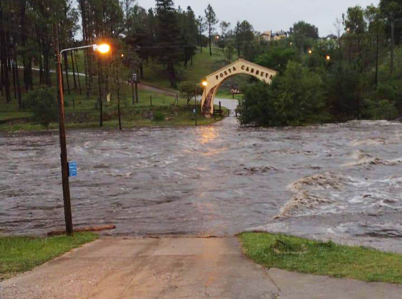 El río Santa Rosa con tres metros de crecida – Ojo Web