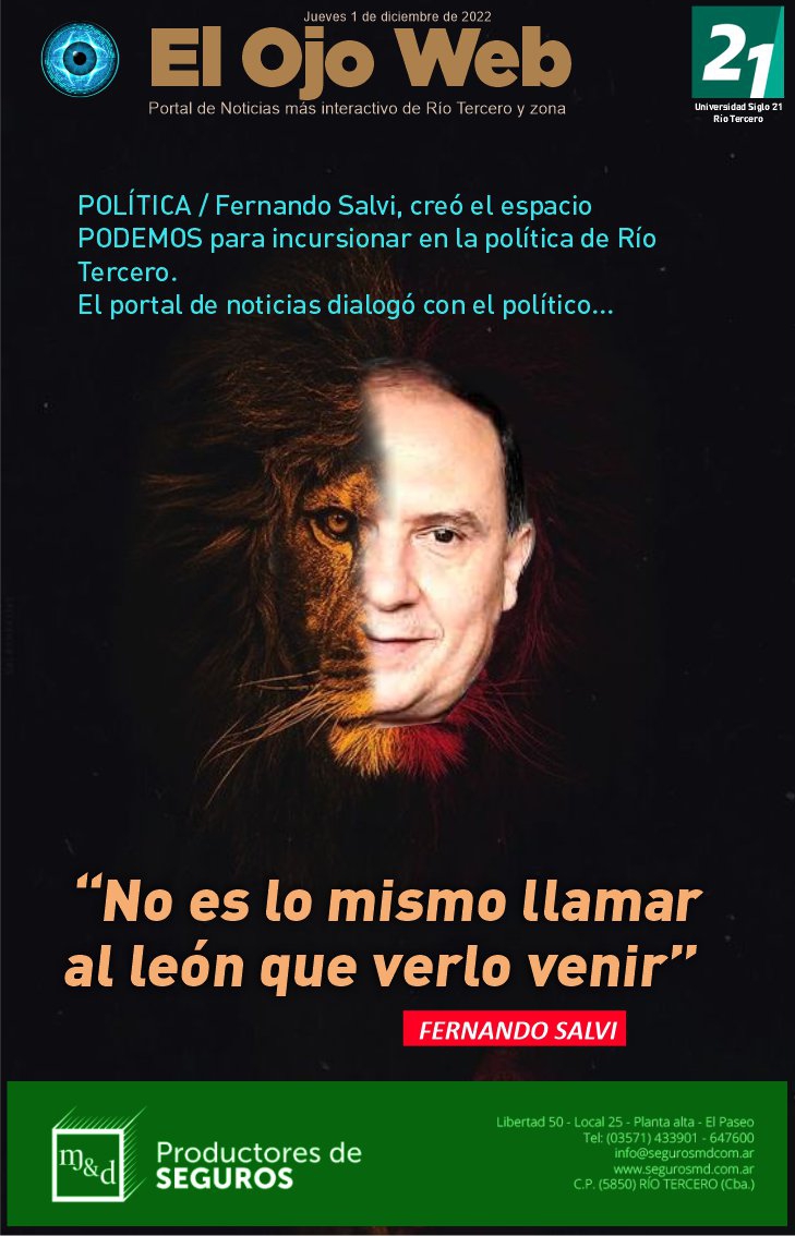 El «León» Salvi llegó con PODEMOS – Ojo Web