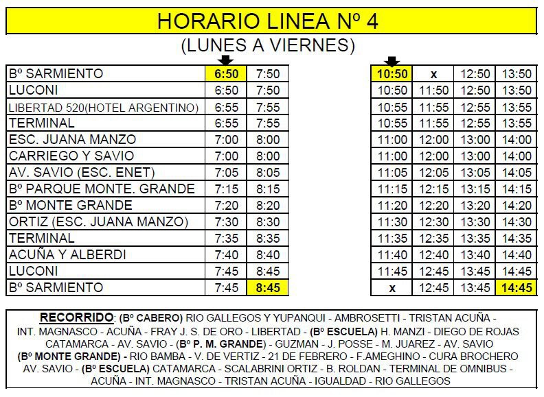 Se conocen los nuevos horarios de RIO BUS – El Ojo Web